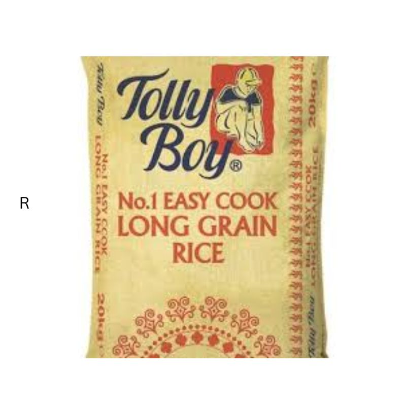 TOLLY BOY EASY COOK RICE 20KG - SVL Foods